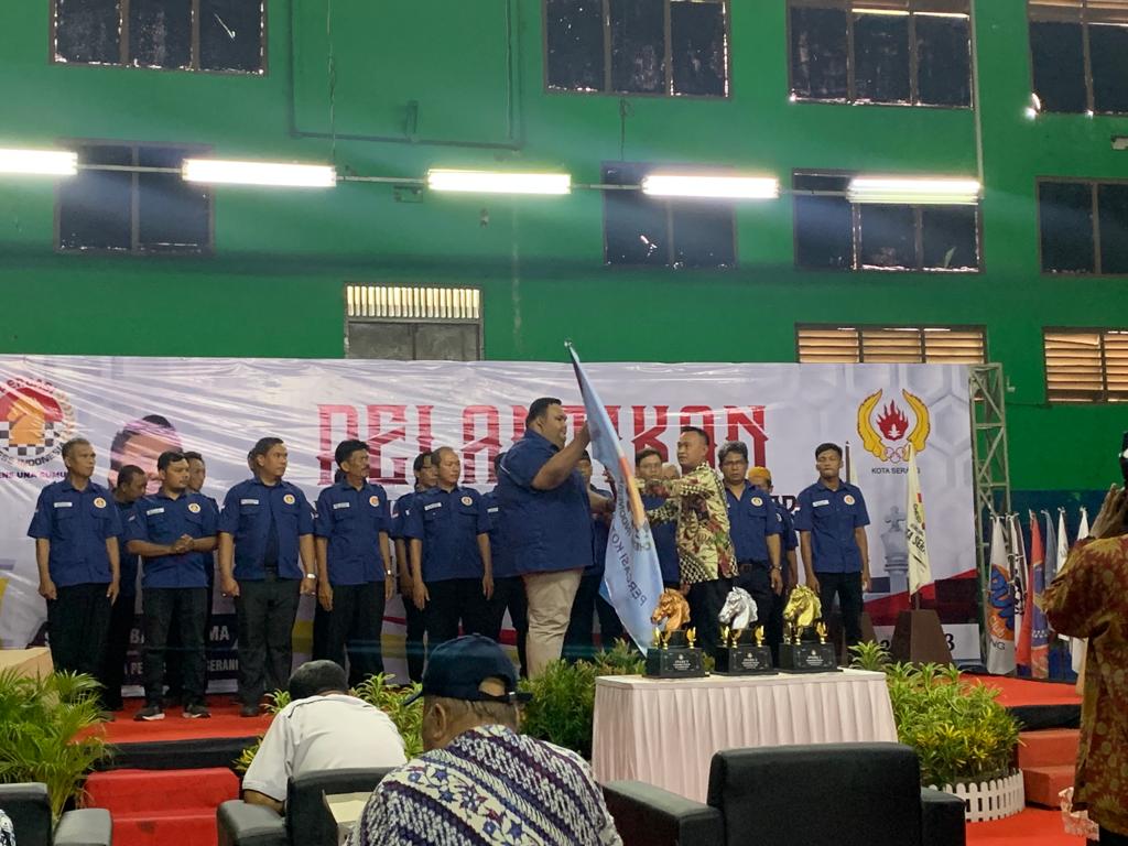 Standius Bara Prima Dilantik jadi Ketua Percasi Kota Serang - zetizens.id