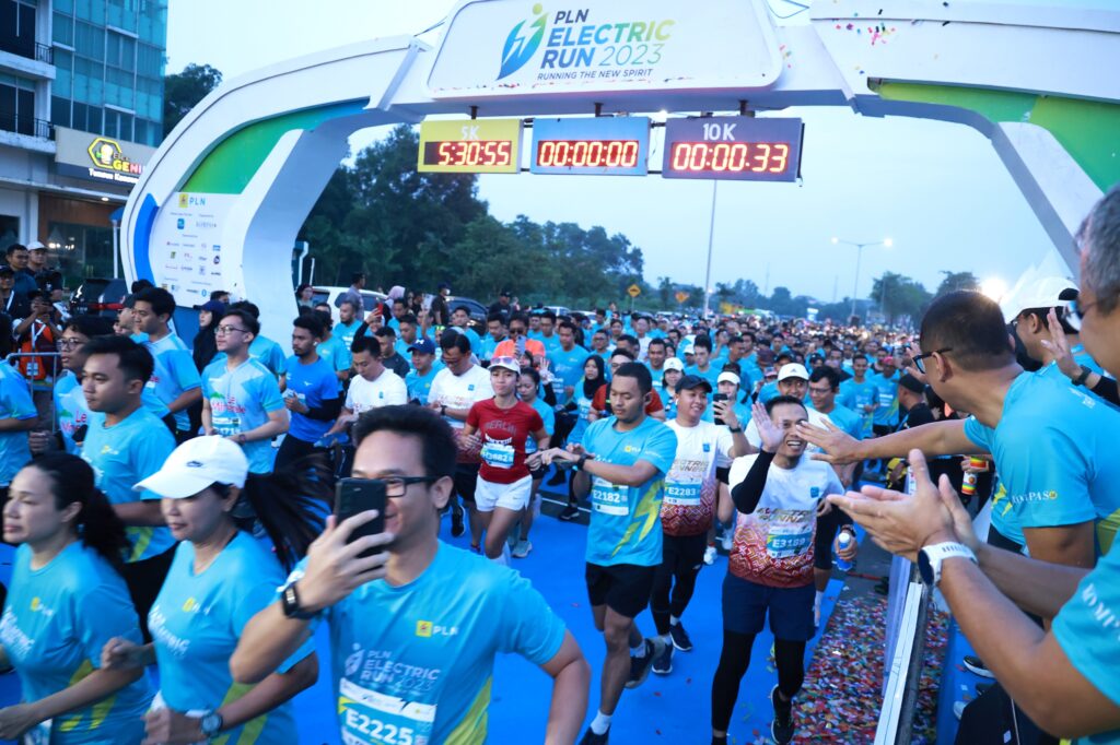 Ajang Kampanye Ramah Lingkungan, PLN Electric Run 2023 Berhasil Kurangi ...
