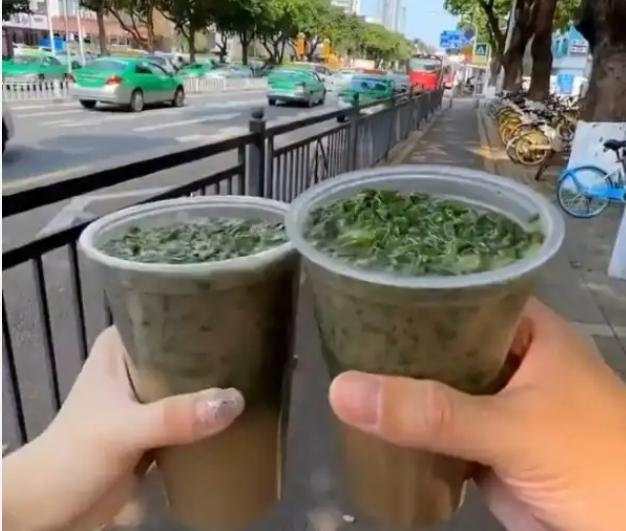 Viral Es Kopi Toping Daun Bawang, Tren China yang Masuk Indonesia ...