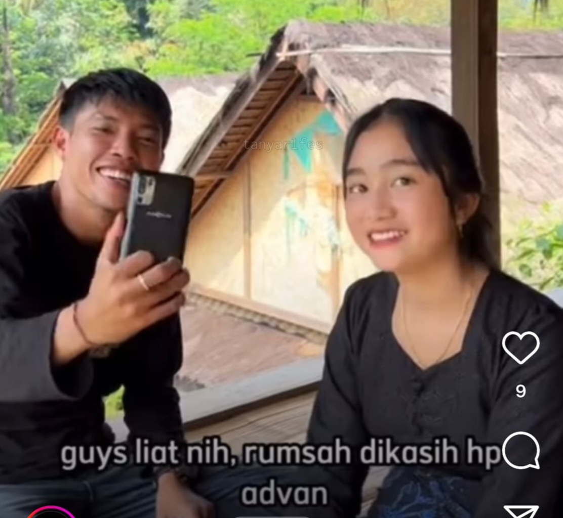 Bermula dari Vilmei Hadiahi Hape Advan ke Rumsyah Gadis Baduy, Makin ...