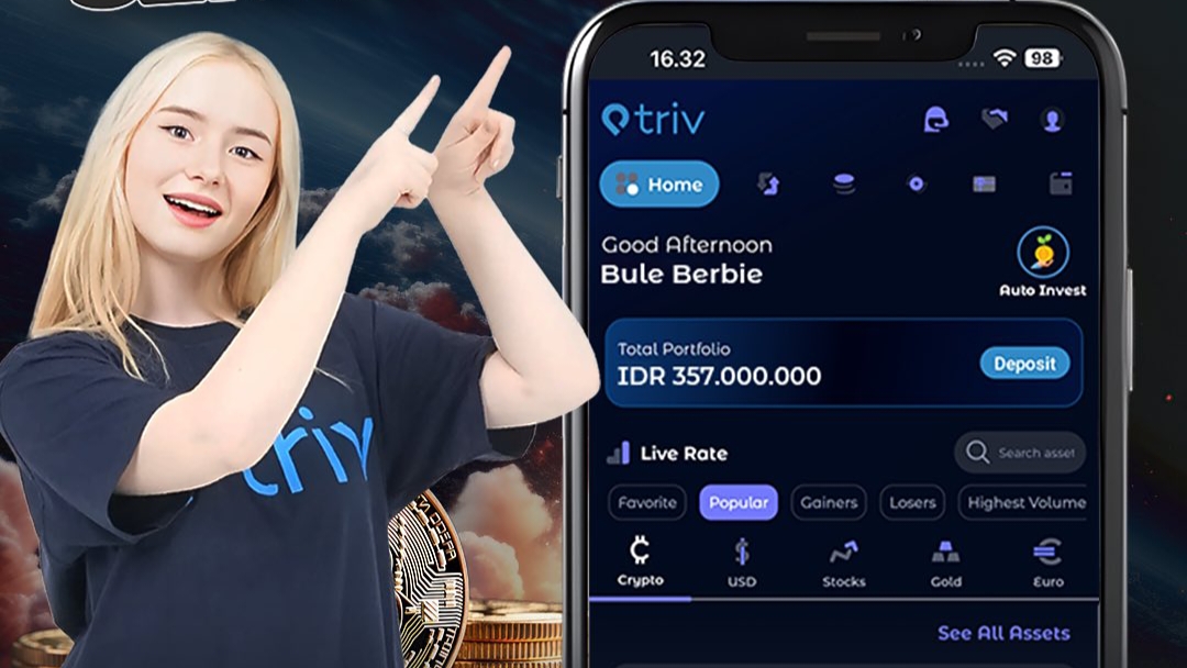 Mengenal Aplikasi Triv, Berinvestasi dan Bertransaksi Aset Digital ...