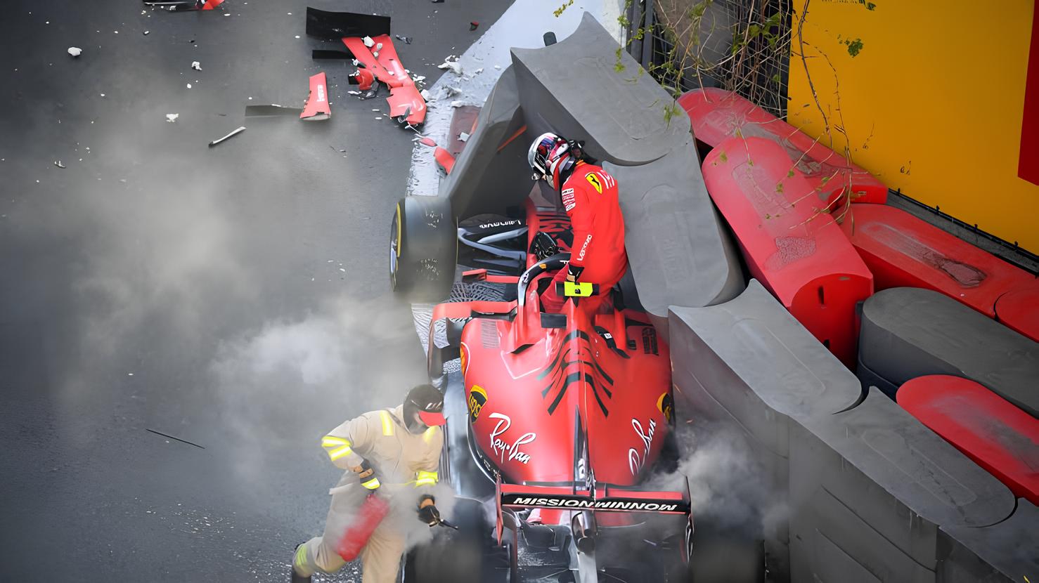 Momen Ikonik Charles Leclerc: “I Am Stupid” di Azerbaijan GP 2019 ...