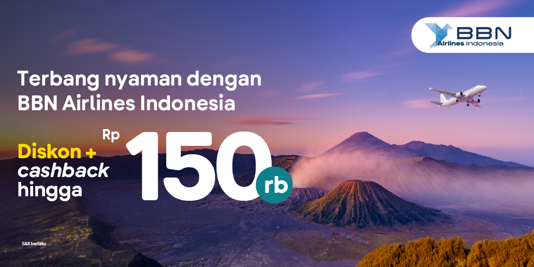 BBN Airlines Indonesia Kini Tersedia di tiket.com - zetizens.id
