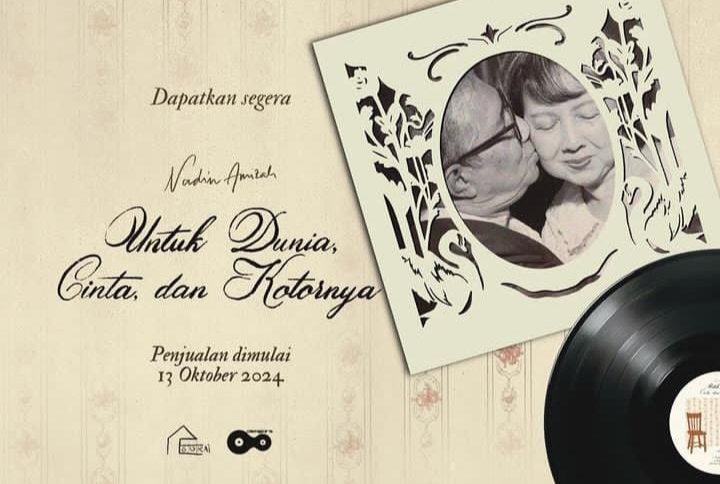 Nadin Amizah Luncurkan Vinyl Album Terbaru Berjudul Untuk Dunia, Cinta ...