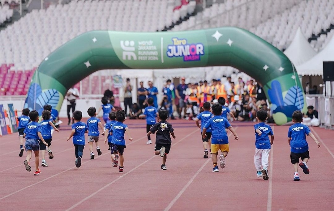 Serunya Lomba Lari Anak di Taro Junior Dash Jakarta Running Festival ...