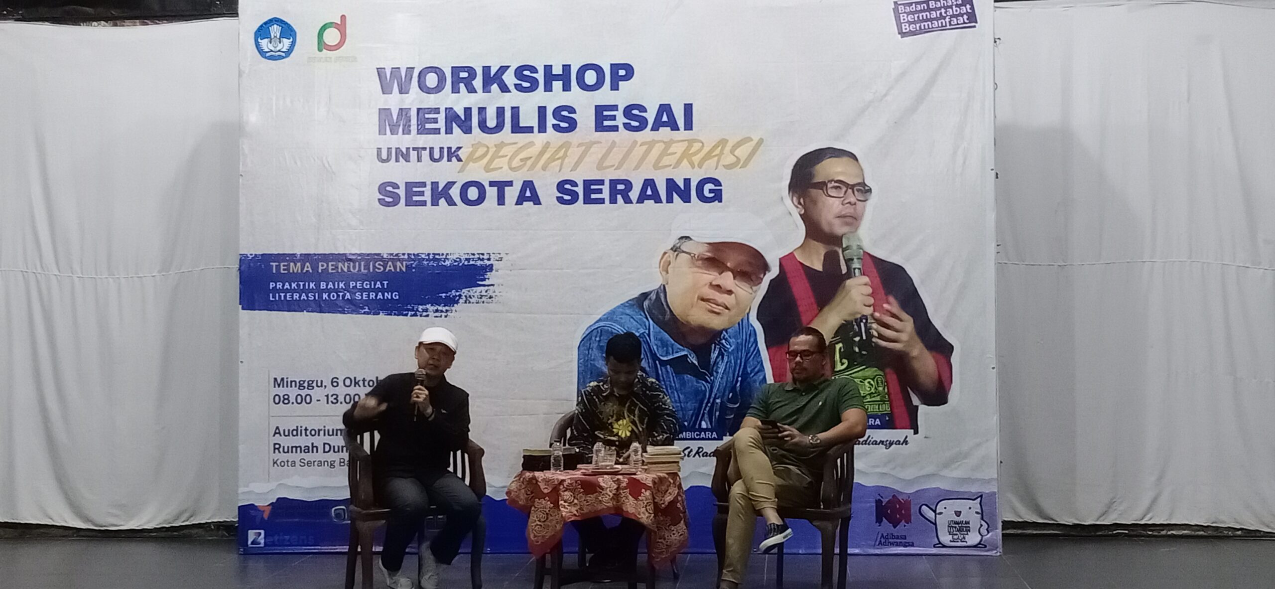 Workshop Menulis Esai untuk Pegiat Literasi se-Kota Serang - zetizens.id
