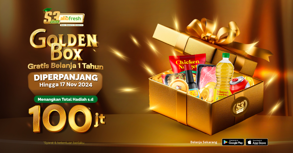 AlloFresh Perpanjang Program Golden Box hingga 17 November 2024 ...