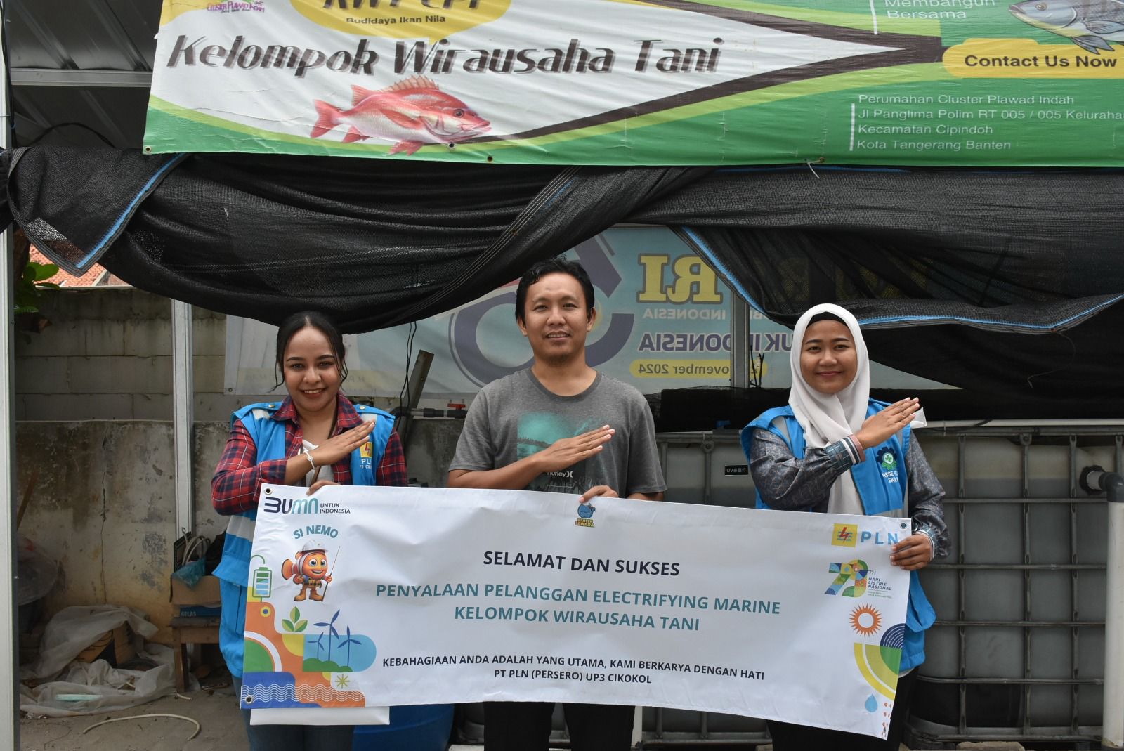 Program Electrifying Marine PLN UID Banten Sasar Kolam Budidaya Ikan ...