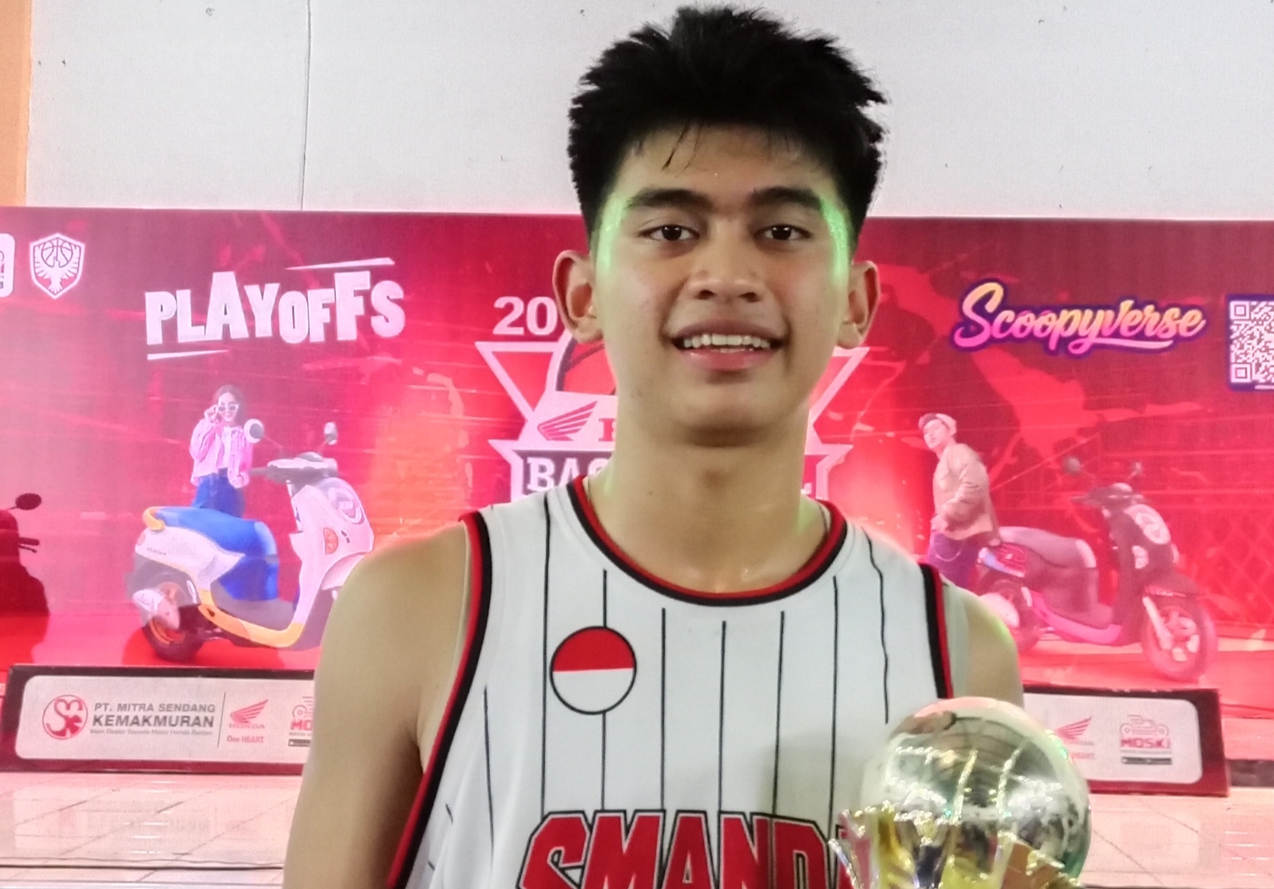 Muhammad Ezra Kurniawan, Kapten Tim Basket SMAN 2 Kota Serang - zetizens.id