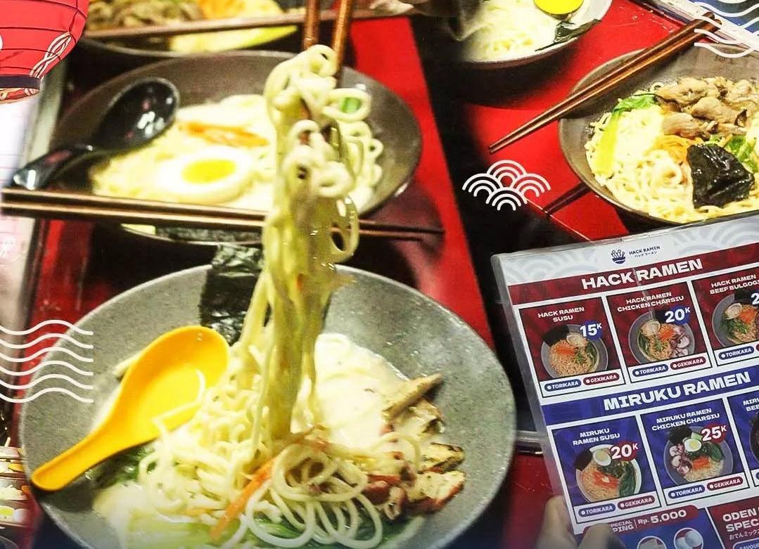 Hack Ramen Perkenalkan Ragam Menu Ramen Creamy Original Dan Spicy