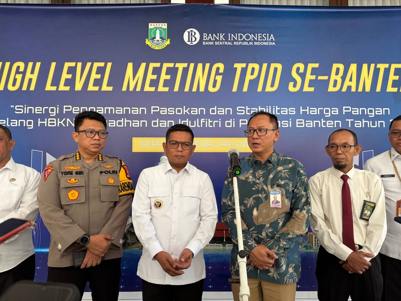 TPID Banten Antisipasi Kenaikan Harga Pangan Jelang Ramadan - zetizens.id